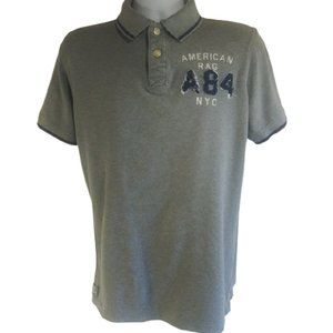 American Rag | Shirts | American Rag Gray Blue Polo Shirt | Poshmark